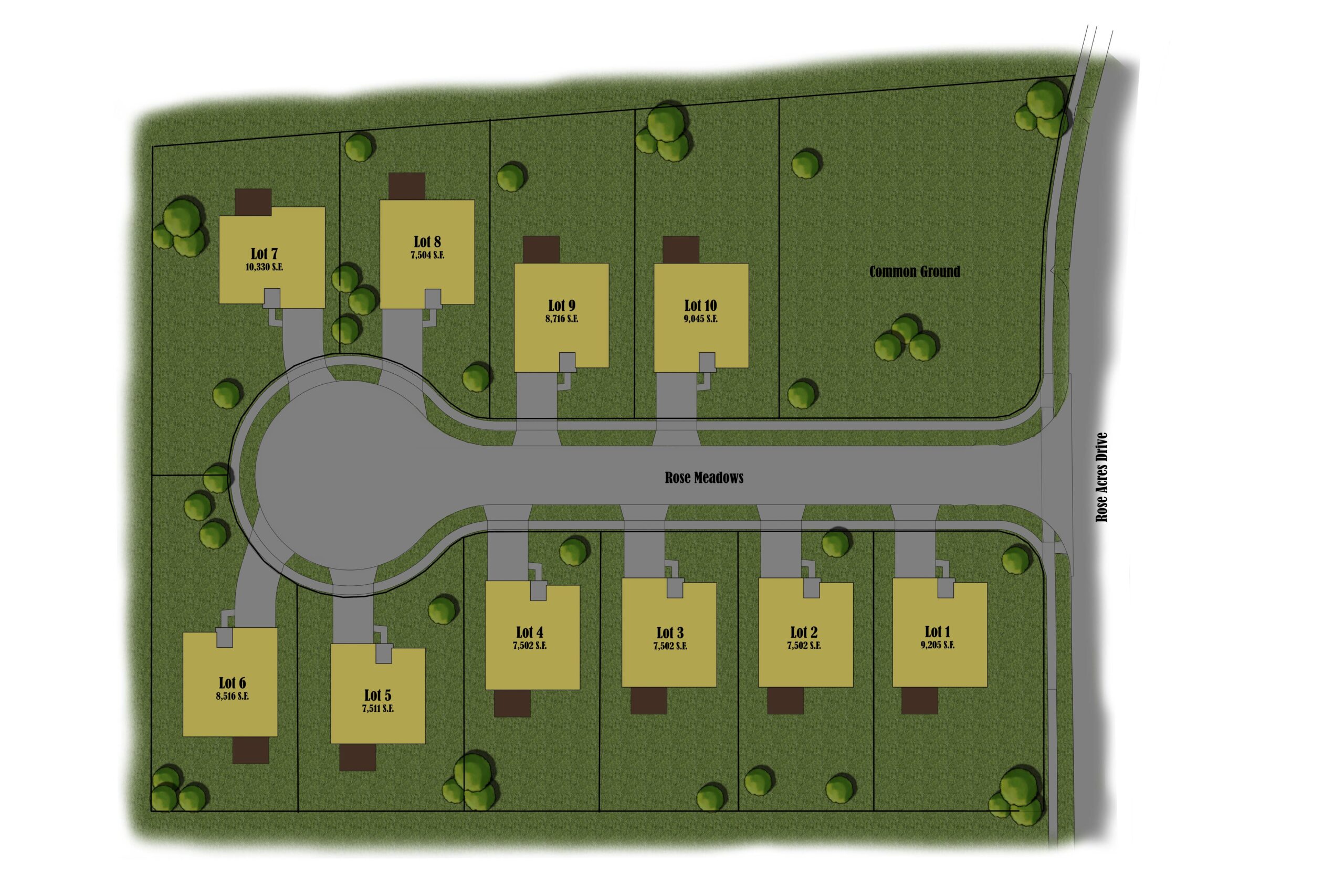 Mound City Homes | Rose Meadow Subdivision